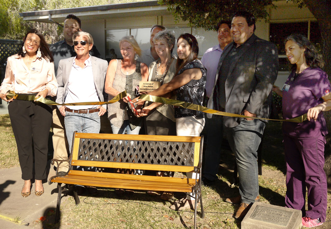 Mee Memorial Hospital Foundation rededicates rose garden